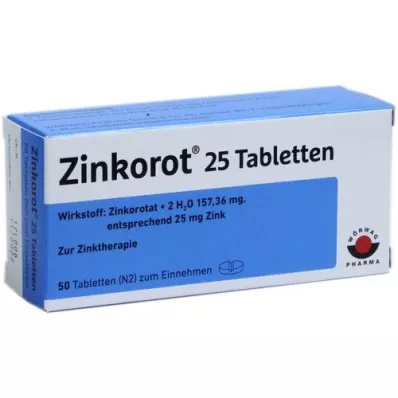 Dostave služba iz Njemačke -ZINKOROT 25 tableta, 50 sati
